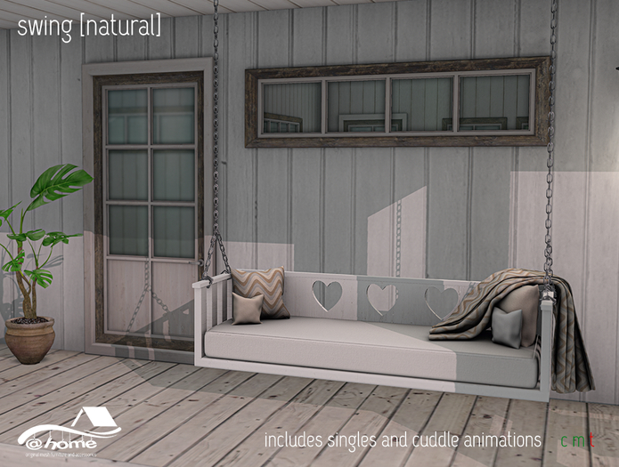 Second Life Marketplace Home Swing [natural]